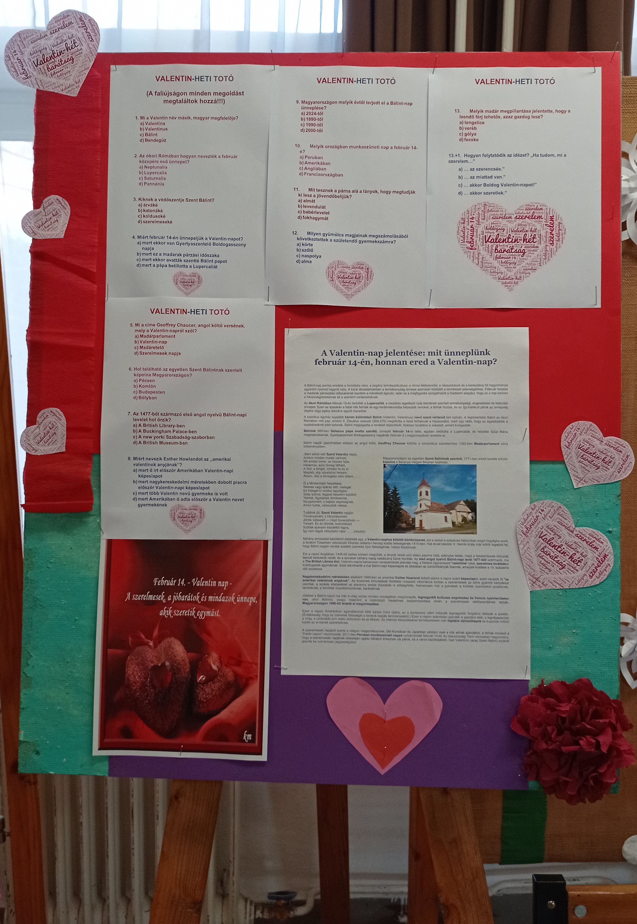 Az idén is tartottunk Valentin-hetet | Hírek | Baranya Vármegyei SZC II ...